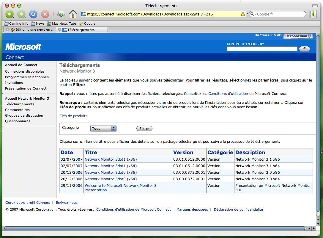 Microsoft Network Monitor 3.4 / Digital 9 Equipment: Microsoft Network ...